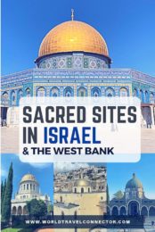 40 Amazing Holy Sites in Israel beyond Jerusalem with Map