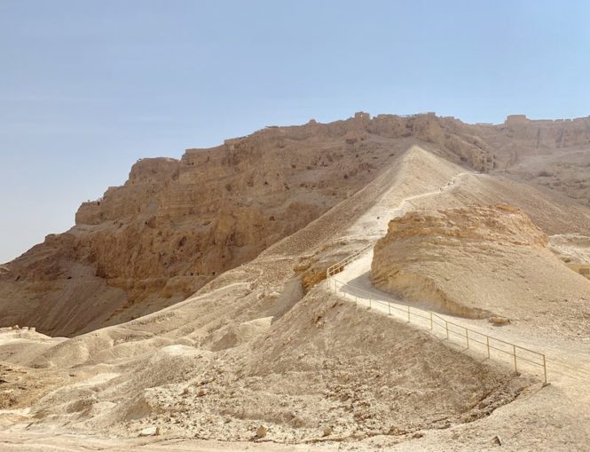 Hiking Masada In Sunrise: Masada Sunrise Hike [Israel 2022]
